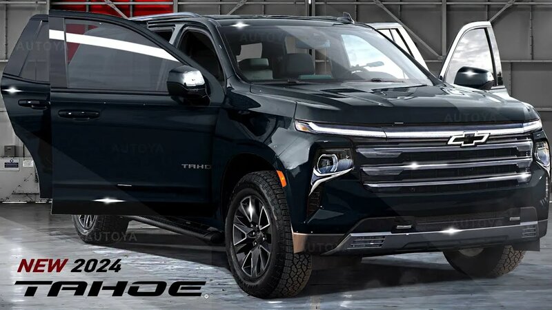 Redesigned Chevrolet Tahoe 2024 - First LOOK at New Interior and ...