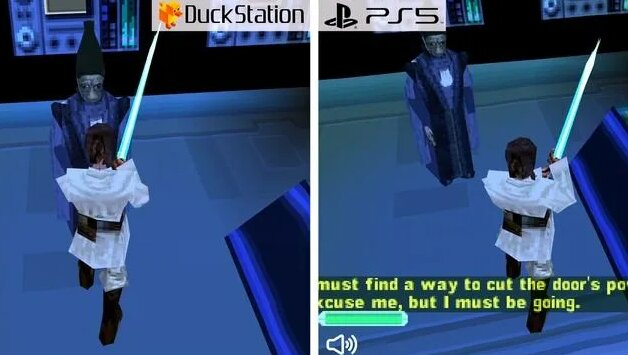 Star Wars Episode I: The Phantom Menace - PS5 vs. PC Emulator ...