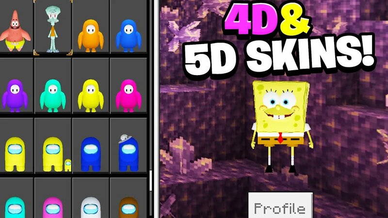 Reaction: The Best 4D & 5D Skin Pack For 1.17! | 900+ Skins (Minecraft ...