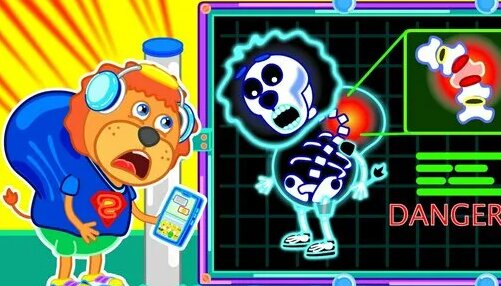 Lion Family | X-rays #22. Be Healthy | Cartoon for Kids - Смотреть ...