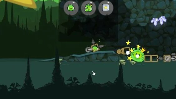 Bad Piggies : Ground Hog Day 1-VIII Bonus Level Walkthrough 3 Star ...