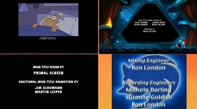 Robot And Monster Penn: Zero Part-Time Hero WOY P&F Sonic X Credits ...