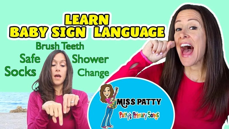 Learn Baby Sign Language Song (Official Video) Sign Language for ...