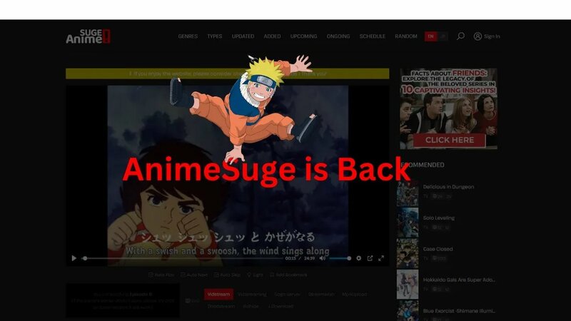 AnimeSuge is back and better than ever! #animesuge #anime - Смотреть ...