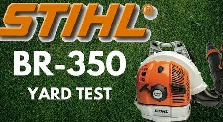 Stihl BR-350 Backpack Blower - Front / Backyard Test - Yandex Video ...