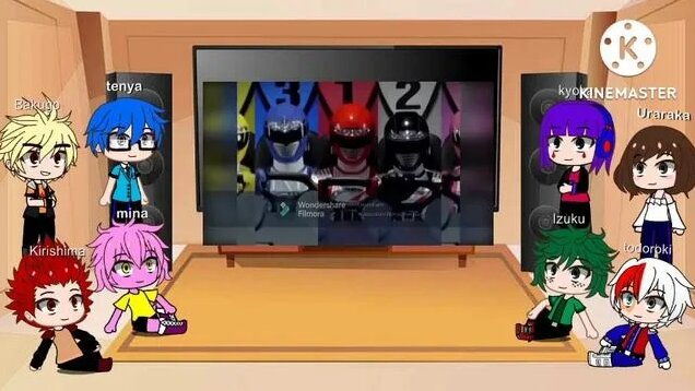 MHA react to intros the power rangers (original) - Смотреть онлайн в ...