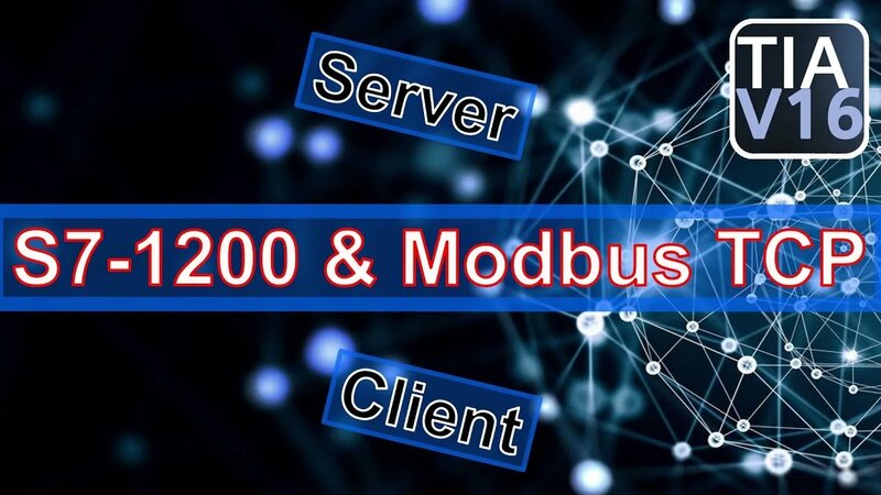 S7-1200 & Modbus TCP. Server & Client - Смотреть онлайн в поиске ...
