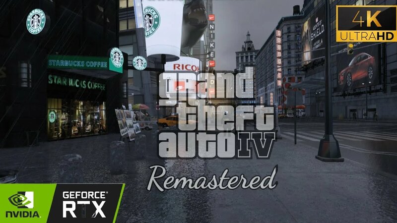 GTA 4 - ultra realistic graphics mod (4K)