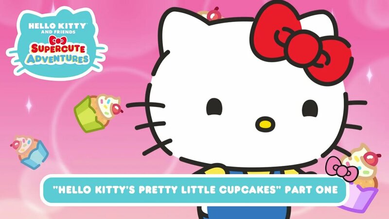 Hello Kitty’s Pretty Little Cupcakes PART ONE | Hello Kitty and Friends ...