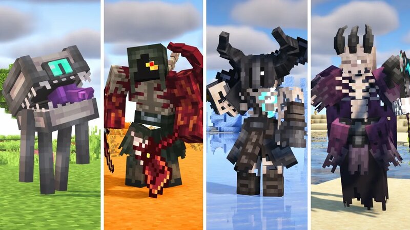 10 Amazing Minecraft Mods ! (1.20.1 ＆ 1.21) | Dungeons And Combat ...