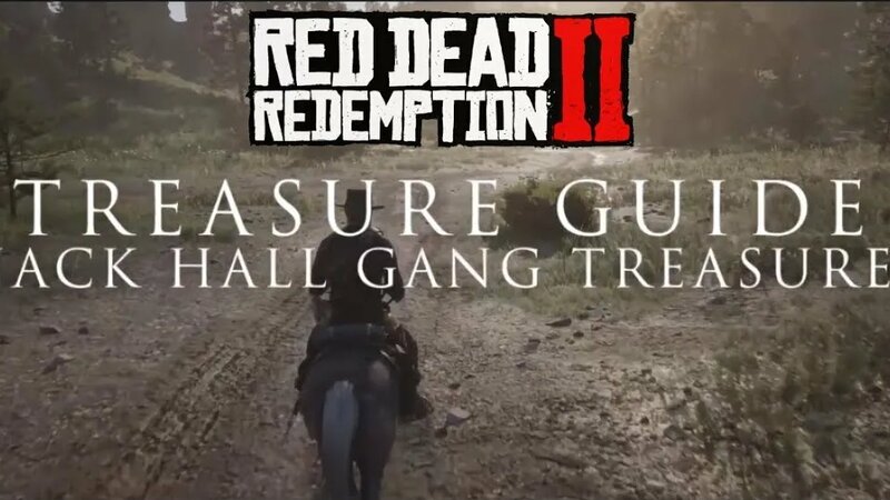 RDR2 Jack hall gang treasure map full guide - red dead redemption 2 ...