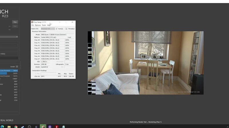 Test ID-Cooling Zoomflow 240 XT on Cinebench R23 | Ryzen 7 5800x ...