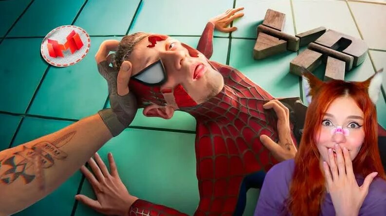 Marmok (VR) Я прикончил человека-паука [Bonelab и 20+ Модов] Реакция на ...