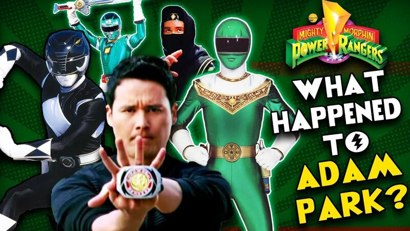 What Happened To ADAM PARK? The Second Black Ranger | Power Rangers ...