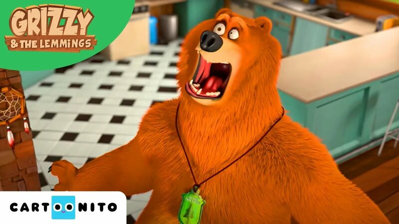 Grizzy și lemingii | Prânz la gravitație zero | Cartoonito - Yandex ...