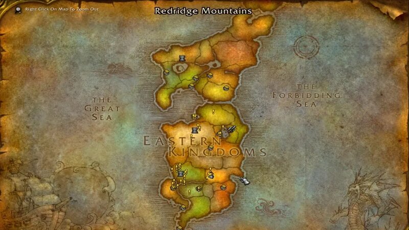 Redridge Mountains Flight Master Location WoW Classic - Yandex Video ...