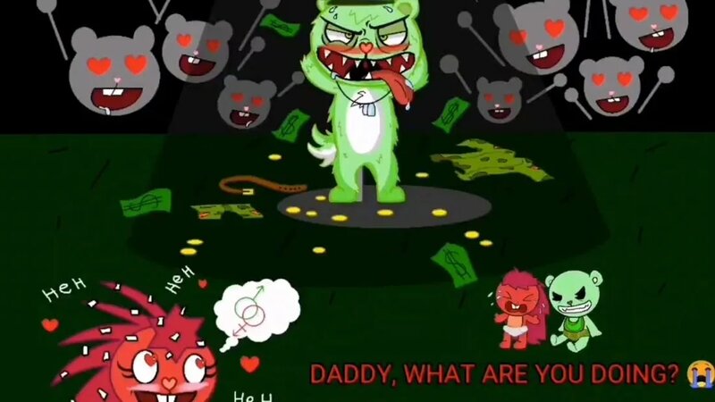 Flippy's party - flippy X flaky - happy tree friends - Смотреть онлайн ...