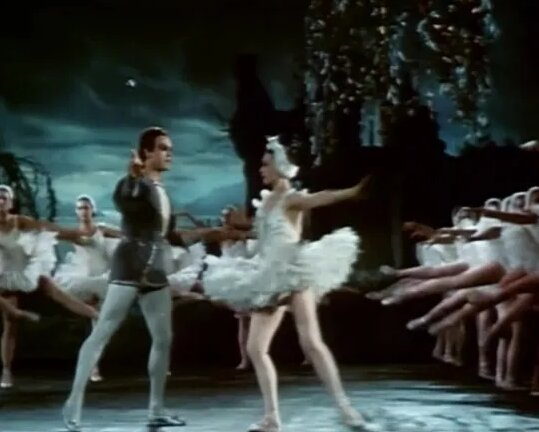 Русский балет. Чайковский "Лебединое озеро". Галина Уланова и ...