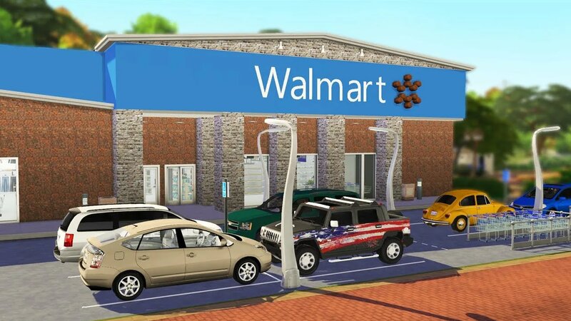 Sims 4 walmart retail store speed build - Yandex Video aramada ...