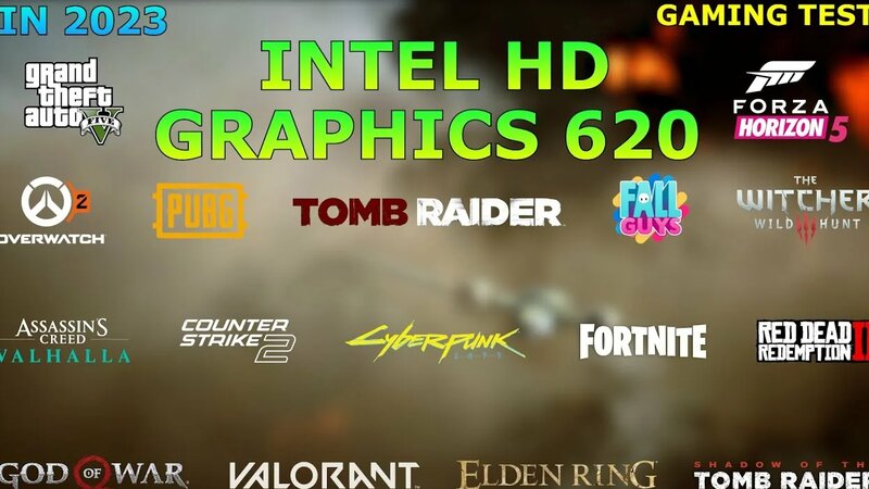 Intel HD Graphics 620 - Gaming Test - 17 Games Tested in 2023 ...