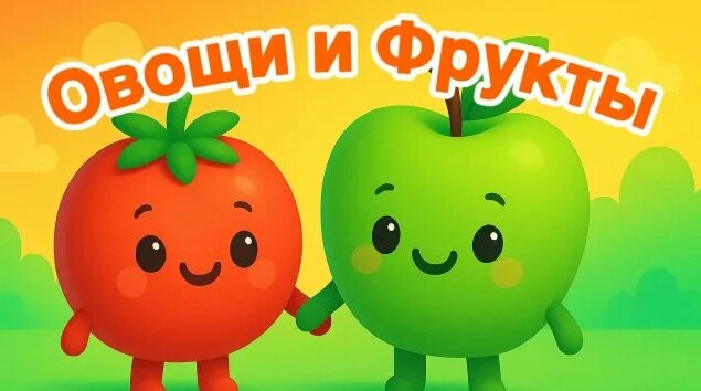 Овощи и фрукты! Мультик для малышей - Смотреть онлайн в поиске Яндекса ...