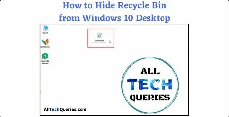 How to Hide Recycle Bin on Windows 10, 11, 7 PC - Yandex Video aramada ...