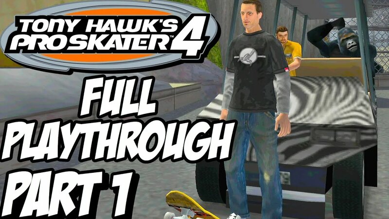 TONY HAWK'S PRO Skater 4 Full Game Walkthrough Gameplay Part 1 - Career ...