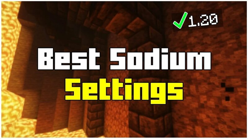 BEST Sodium Settings 1.20.6 - Get more FPS and NO Lags in Minecraft 1. ...