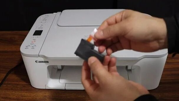 Install Setup Ink Cartridges Canon Pixma Ts3400 Series All-In-One ...