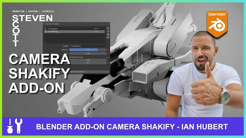 Blender add-on review: Camera Shakify - from Ian Hubert * free ...