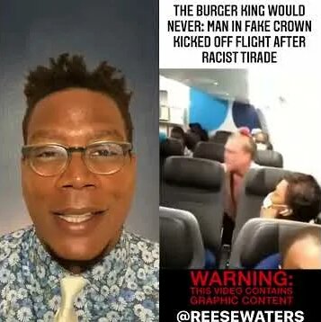 Man in Burger King Crown Kicked off JetBlue After Racist Tamtrum ...