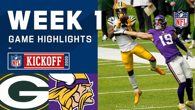 Packers vs. Vikings Week 1 Highlights | NFL 2020 - Смотреть онлайн в ...