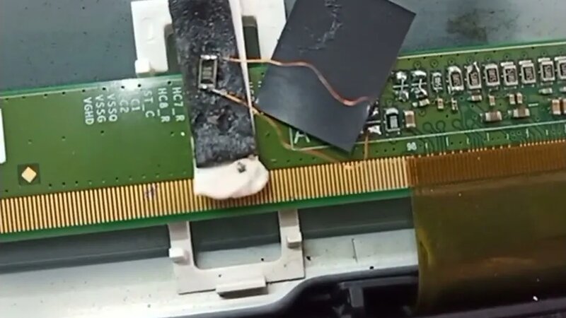 Hisense 55" Smart LED Tv How to repair horizontal lines problem MN ...