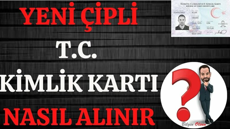 Yeni çipli kimlik kartı (belgesi) - nasıl alınır - Yandex Video aramada ...