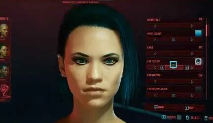 Cyberpunk 2077 - Female/Women - Character Creation/Customization ...