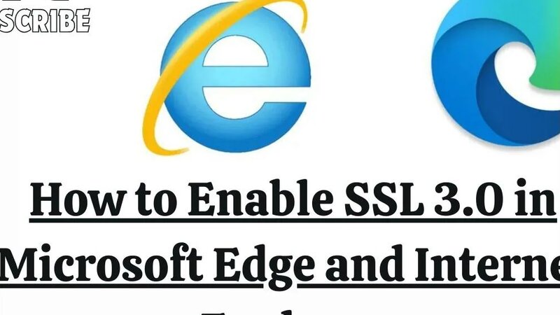 How to Enable SSL 3.0 in Microsoft Edge and Internet Explorer - Yandex ...