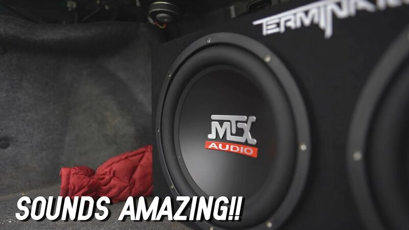 MTX Terminator 2 12" Subs with 1200w Amp - BEST Budget Subs Review ...