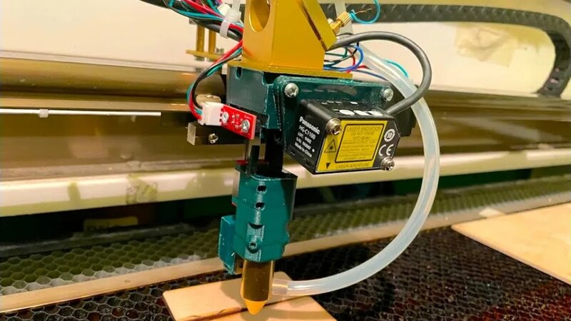 Autofocus for laser cutter K40 Автофокус для лазерного станка K40 ...