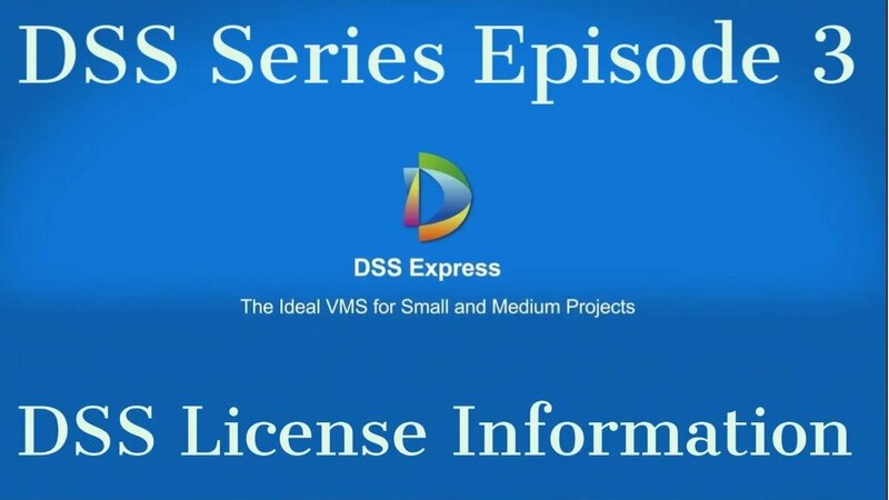 Dahua DSS Series Episode 3 - DSS Express License | Urdu - Yandex Video ...
