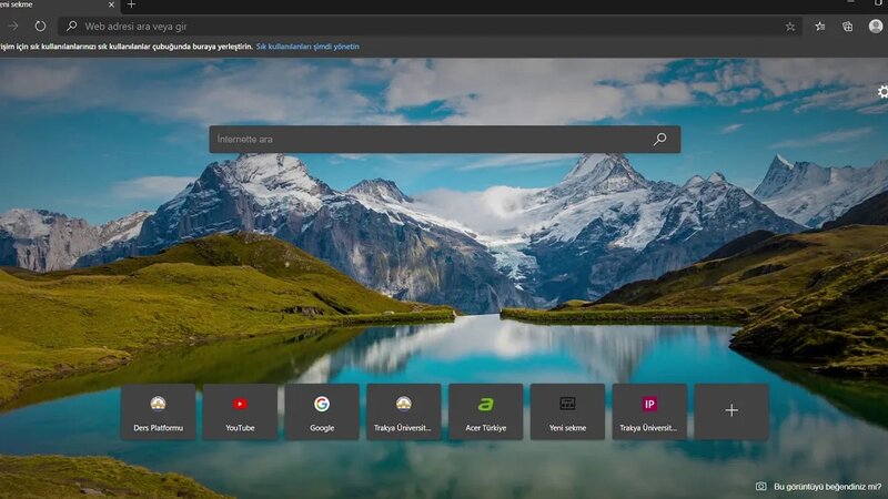 Microsoft Edge "Yandex" arama motorunu "Google" Yapma ! - Yandex Video ...