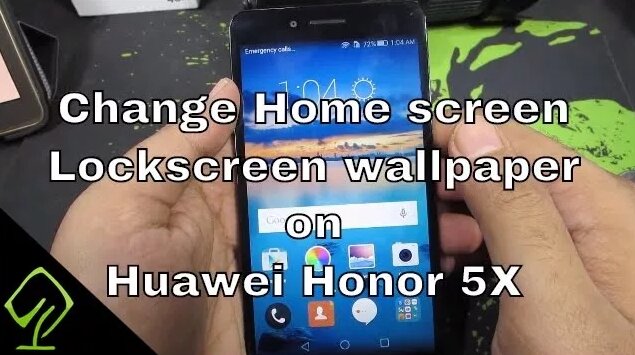 How to Change Home screen wallpaper and Lockscreen wallpaper on Huawei ...