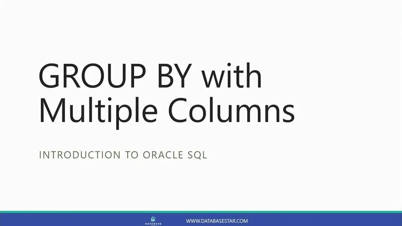 Group By Oracle Query To Count Occurrences In Multiple Columns – Kisah ...