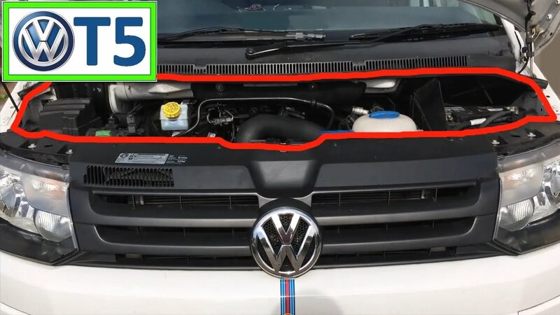 VW T5 Engine Bay Overview 2011-2015