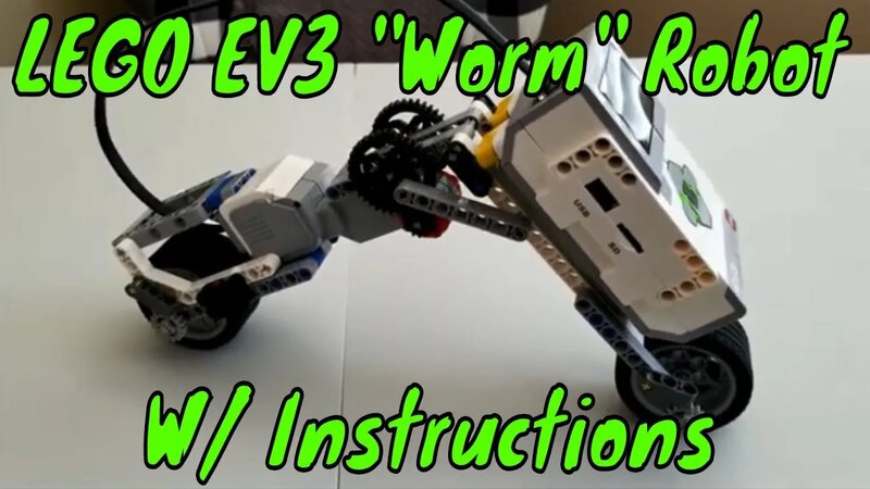 The LEGO EV3 "Worm" Robot With Building Instructions!!! - Смотреть ...