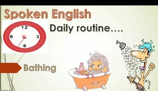Daily Routine Vocabulary English Homework and worksheet | Spoken ...