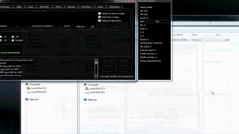 phBot Auto Log/Relog Tutorial - Yandex Video aramada çevrimiçi izle