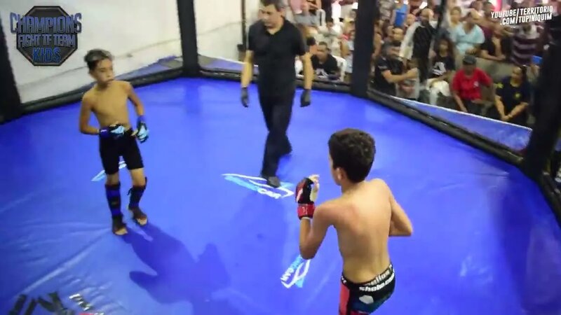MMA Kids Bruce Lee vs Caio Champions Fight Kids