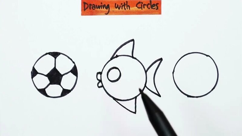 Drawing Using A Penny | Drawing Tricks Easy - Yandex Video aramada ...