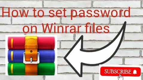 How to set password on Winrar files and folder already Existing winrar ...
