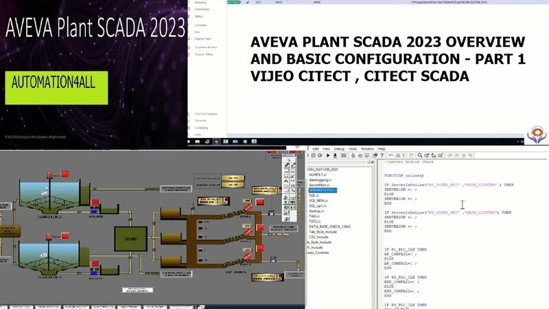Aveva Plant Scada 2023 Overview & Basic Configuration | Citect Scada ...